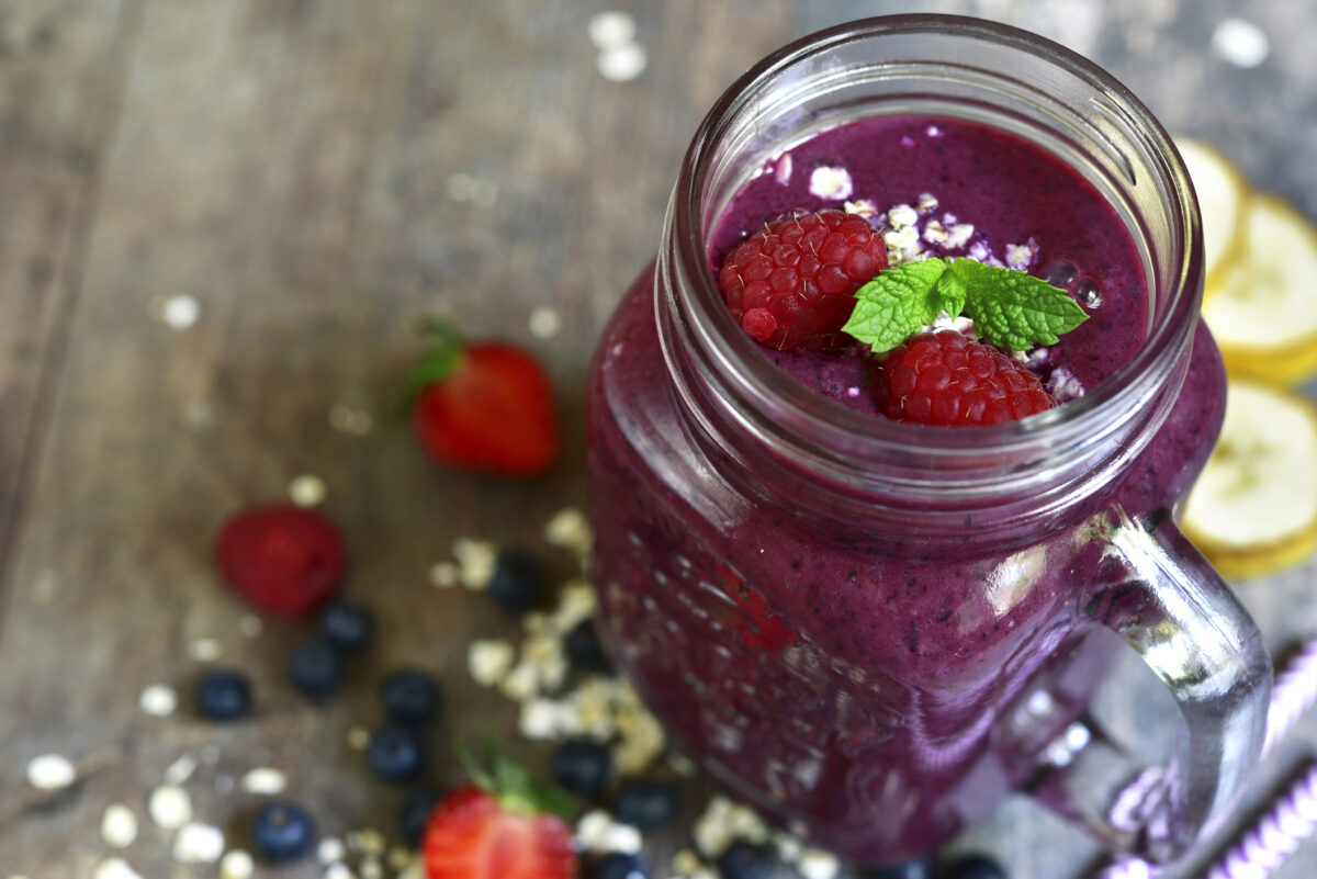 Fresh Smoothies at Sips 'N' Sweet Treats